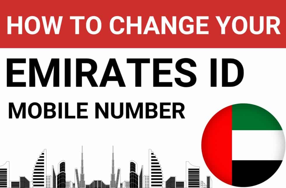 Change Your Emirates ID Registered Mobile Number - Virtuzone