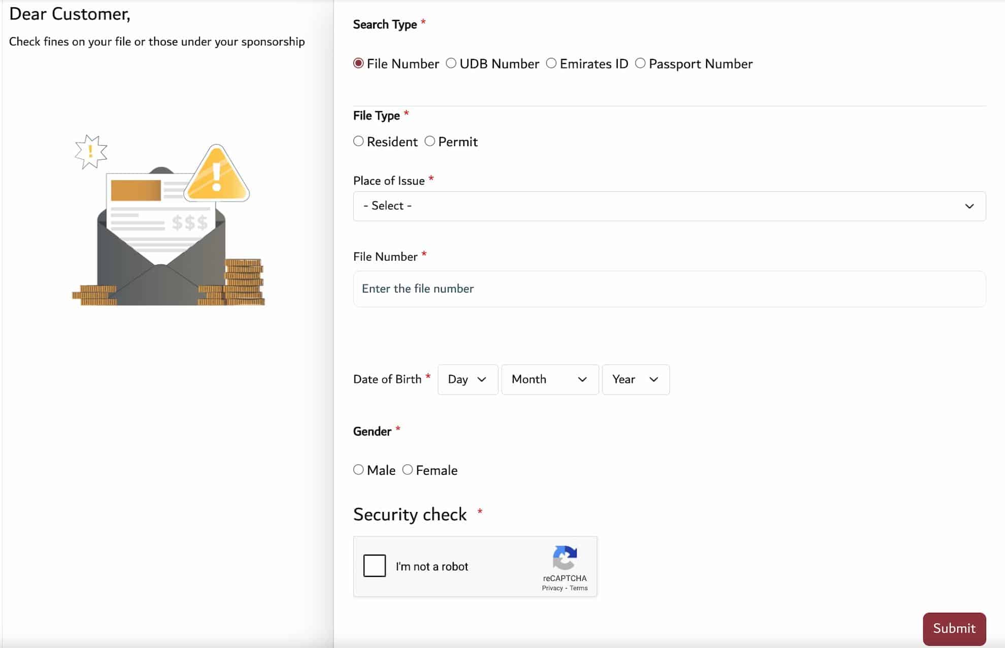 GDRFA Fine Check in Dubai - Virtuzone